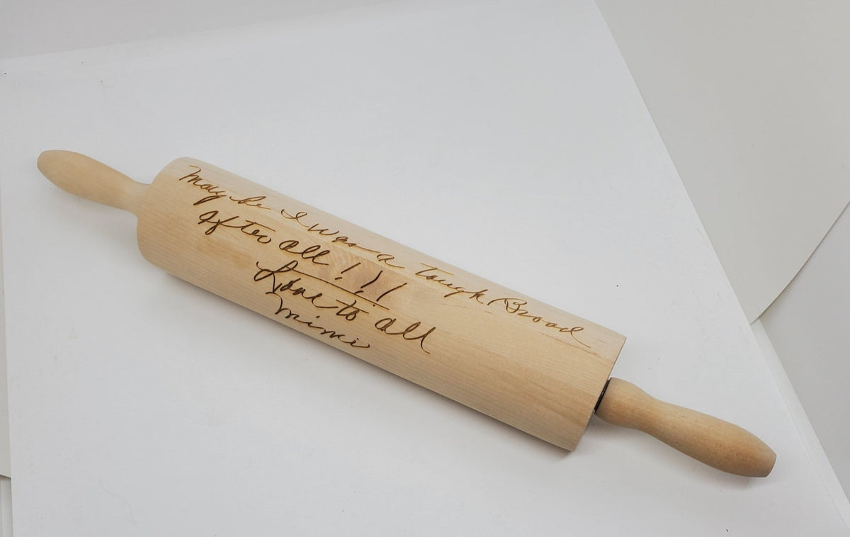 Custom Handwritten Recipe | Rolling Pin