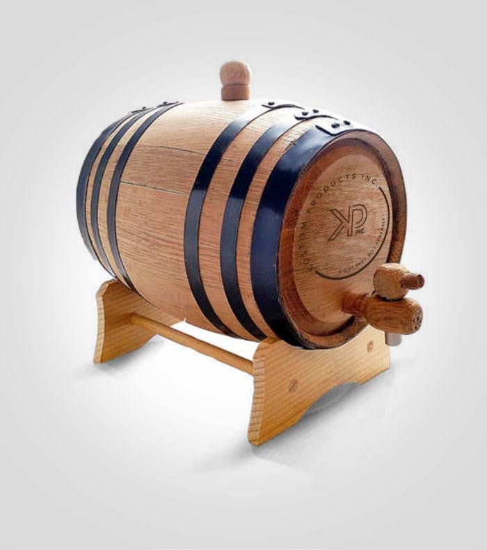 Whiskey Barrel | Custom Image | Personalized Wooden Barrel | Kustom ...